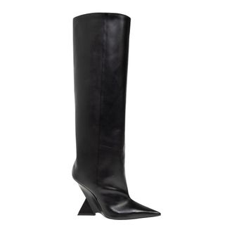 The Attico Cheope Wedge Boots - - Shoes - Damen - Schwarzk - 35 EU