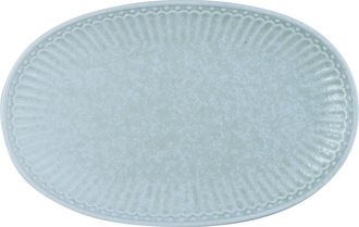 Green Gate Biscuit Plate Alice Ice Blue