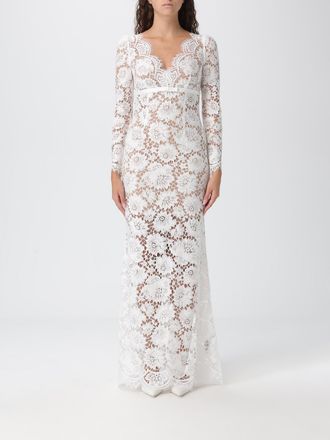 Self Portrait Kleid SELF-PORTRAIT Damen Farbe Wei&szlig;