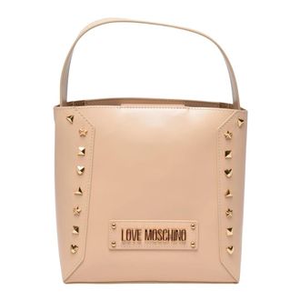 Love Moschino Umh&auml;ngetasche im Beutelstil - - Bags - Damen - Beige - ONE SIZE