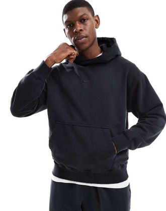 Nike Club - Sweat à capuche en tissu éponge - Noir