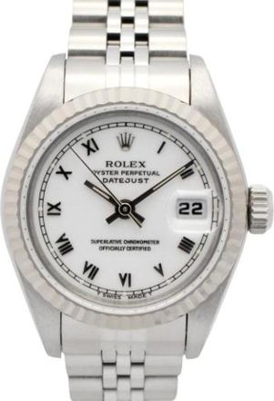 Rolex Montre vintage Pre-owned 69174 - Femme - Pre-owned - Blanc - Taille: ONE Size