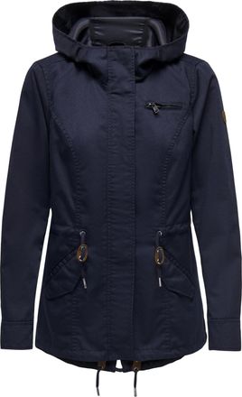 Only Damen &Uuml;bergangsjacke Kurzmantel New Lorca Spring Parka 15168792 Blue Graphite XXL