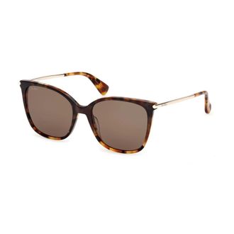 Max Mara Lunettes de soleil - Femme - Accessoires - Brun - Taille: 55 MM