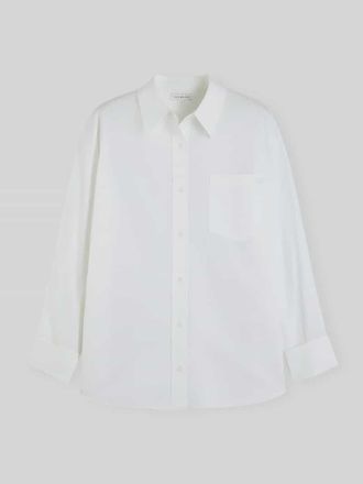 Tommy Hilfiger Regular Fit Langarmbluse aus reiner Baumwolle
