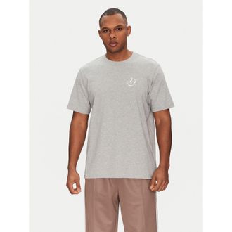 adidas T-Shirt JN7031 Grau Loose Fit
