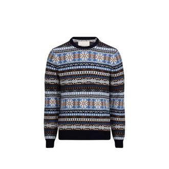 GANT Pull col rond en laine m&eacute;lang&eacute;e