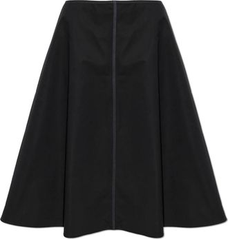 Marni Femme, Jupes, Noir, Taille: 36 FR Jupe &eacute;vas&eacute;e en coton