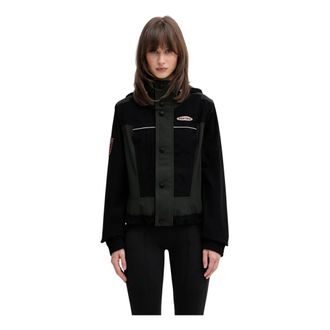 Martine Rose Panelled Logo-Patch Jacket - - Jackets - Damen - Schwarzk - L