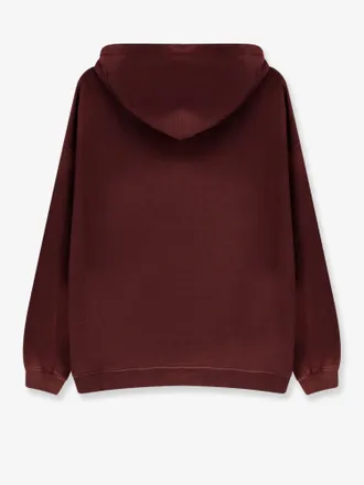 Golden Goose Unisex Oversized Cotton Sweatshirt Red Sweatshirts Sweater
