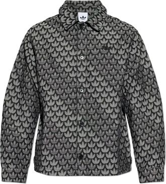 adidas Homme, Chemises, Noir, Taille: M Chemise Monogramme en Denim