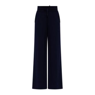 Kenzo Signature Straight Pants - - Trousers - Damen - Blau - M
