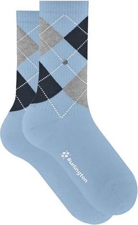 Burlington Chaussettes de tennis g&eacute;om&eacute;triques
