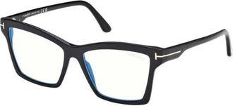 Tom Ford Femme, Accessoires, Noir, Taille: 54 MM Optical Frame
