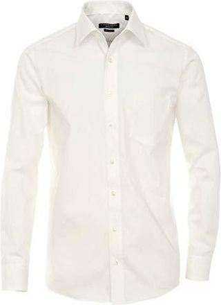 Casamoda 006052 Comfort Fit Chemise daffaires unie &agrave; manches extra longues pour homme 72 cm, champagne, 48