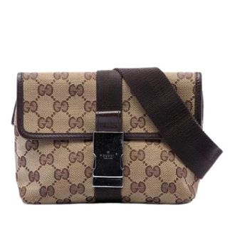 Gucci Sac banane vintage Pre-owned - Femme - Pre-owned - Beige - Taille: ONE Size