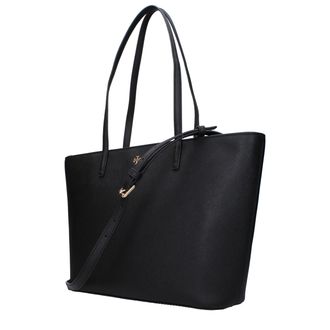 Tory Burch Womens Black Leather Shoulder Bag