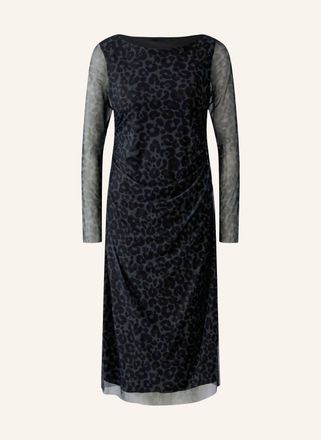 Oui Mesh-Kleid braun