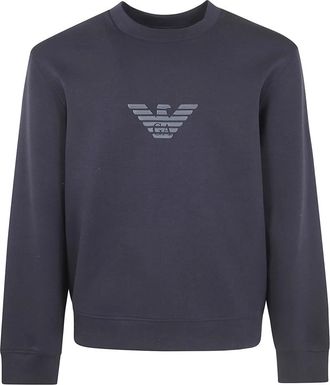 Emporio Armani Homme, Sweatshirts et sweats &agrave; capuche, Bleu, Taille: M SweaT-shirts