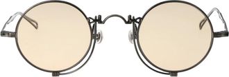 Matsuda 10601H Round Lunettes de soleil - unisex - Accessoires - Gris - Taille: 45 MM
