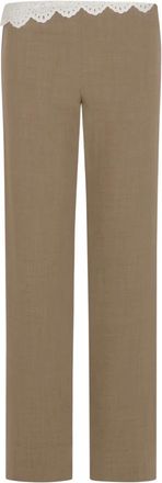 Magda Butrym Femme, Pantalons, Beige, Taille: 34 FR Re26 Pants 03