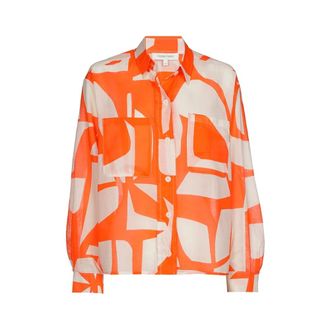 Marie M&eacute;ro Damen, Blusen & Hemden, Orange, 3XLGr&ouml;&szlig;e