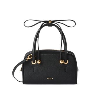 Furla Dome Grain-leather Tote Bag