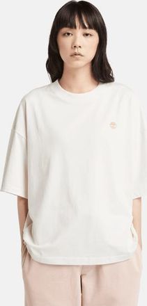 Timberland Oversize T-Shirt f&uuml;r Damen in Wei&szlig;, Damen, Wei&szlig;, Gr&ouml;&szlig;e