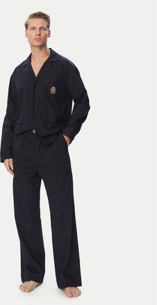 Tommy Hilfiger Pyjama UM0UM04025 Dunkelblau Relaxed Fit