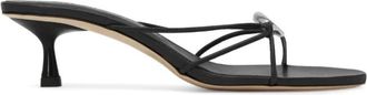 Studio Amelia Studio Amelia, Femme, Chaussures, Noir, Taille: 38 EU Pierre 50 Heel Sandales