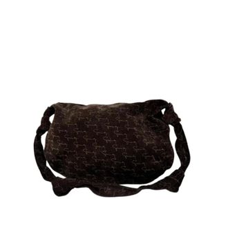 Givenchy Sac bandouli&egrave;re en daim Pre-owned - Femme - Pre-owned - Brun - Taille: ONE Size