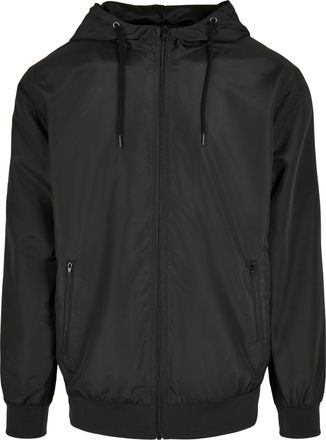 Build Your Brand Jacke Recycled Windrunner Black/Black M