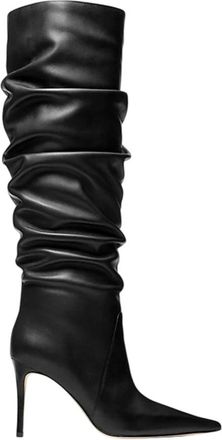 Michael Kors Femme, Chaussures, Noir, Taille: 36 1/2 EU stivali e stivaletti poliestere