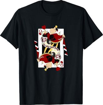 Disney Alice In Wonderland Queen Of Hearts Card T-Shirt