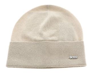 BOSS Cap lari Beanie Light Beige