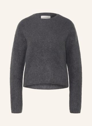 Juvia Pullover Solea Mit Alpaka grau