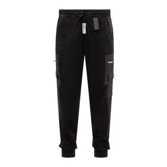 GCDS Gcds, Homme, Pantalons, Noir, Taille: XL Pantalon de jogging