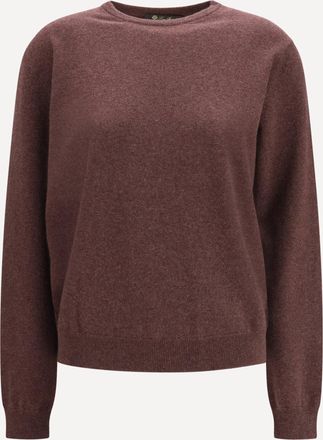 Loro Piana Classic crewneck baby cashmere Sweater Female 44