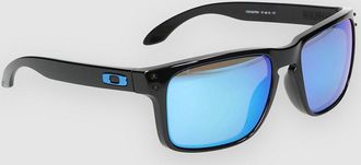 Oakley Holbrook Polished Black Sonnenbrille prizm sapphire
