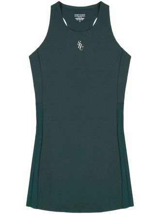 Sporty & Rich robe courte SRC Tennis &agrave; dos nageur - Vert