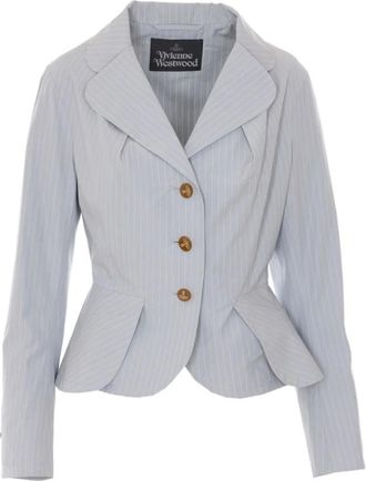 Vivienne Westwood Femme, Vestes, Gris, Taille: 42 FR Blazer