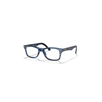Ray-Ban Rb5228 Optics Blau Gestreift Fassung Klar Glas Polarisiert 55-17