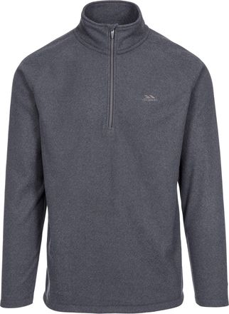 Trespass Herren Keynote Warmes Microfleece und halber Rei verschluss 140 g m, Anthrazit, 3XL EU