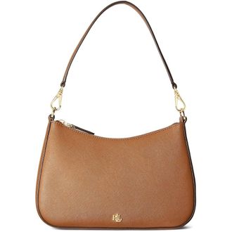 Ralph Lauren Medium Danni Schultertasche - - Bags - Damen - Braun - ONE SIZE