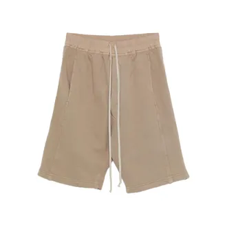 Rick Owens Drawstring Elastic-waist Shorts