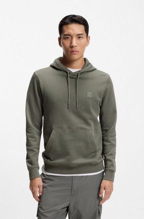 HUGO BOSS Kapuzensweatshirt Wetalk mit gesticktem BOSS Markenlabel