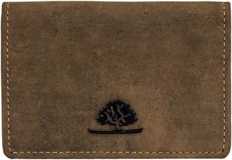 Greenburry Vintage Visitenkartenetui Leder,Braun, (10,5 x 1,5 x 7 cm)