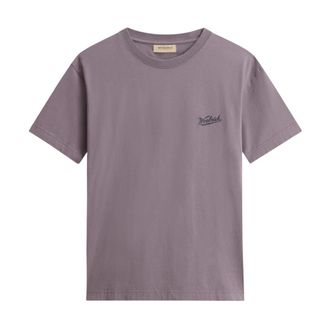Woolrich T-Shirt - - Tops - Herren - Lila - S