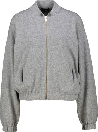 Fabiana Filippi Damen Strickblouson mit abnehmbaren Schmuckknöpfen