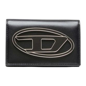 Diesel Femme, Accessoires, Noir, Taille: ONE Size 1DR Porte-cartes bi-fold